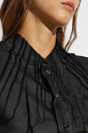 MAISON MARGIELA Shirt With A Stand-up Collar