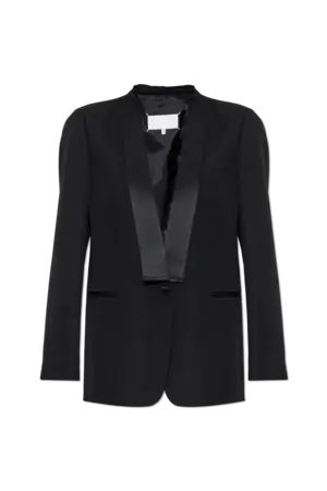 MAISON MARGIELA Wool Blazer With Single Vent