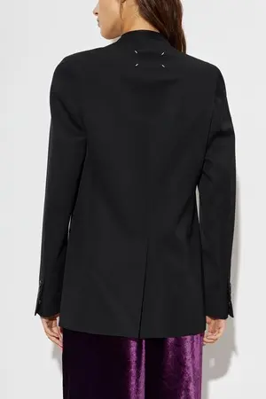 MAISON MARGIELA Wool Blazer With Single Vent