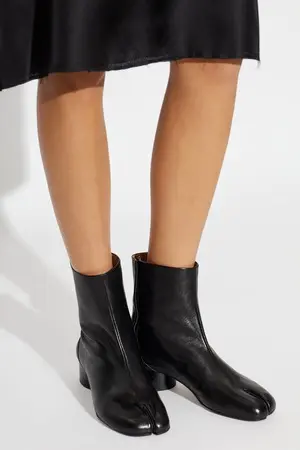 MAISON MARGIELA Heeled Ankle Boots With 'tabi' Cut-out