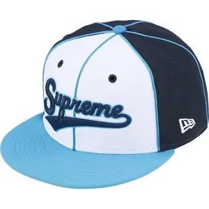 Supreme X New Era Piping Script Logo