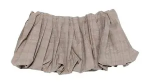 Miu Miu Principe Di Galles Gonna Skirt - Tabacco