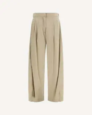 THE ROW Iven Silk And Nylon Pants