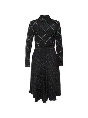 Maje Ralek Asymmetric Midi Dress