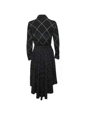 Maje Ralek Asymmetric Midi Dress