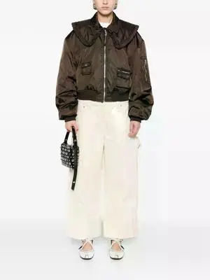 AUTRY Ruffled-detail Pocket Jacket