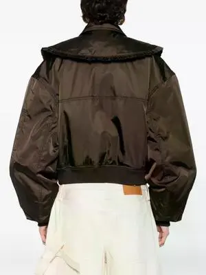 AUTRY Ruffled-detail Pocket Jacket
