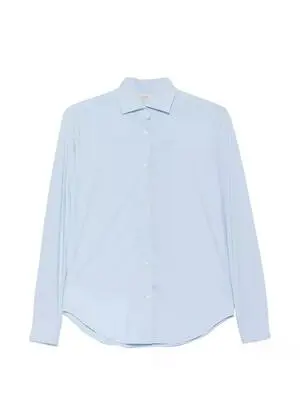 MAZZARELLI Long-sleeve Button-down Shirt - Blue