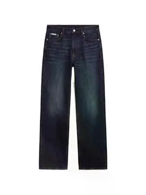 Calvin Klein Faded Whiskered Jeans - Blue
