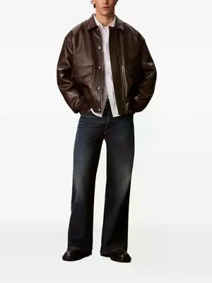 Calvin Klein Faded Whiskered Jeans