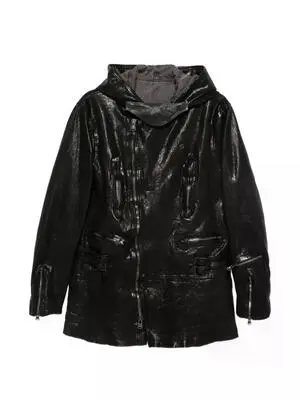 Yohji Yamamoto Hooded Outerwear For Men