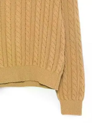 A.p.c. Cable-knit Crew-neck Sweater