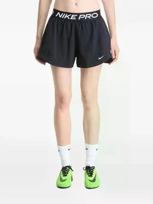 Nike Pro Dri-fit Brief-lined Shorts - Black