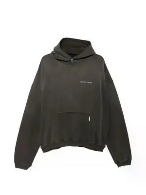 REPRESENT Logo-print Hoodie - Grey