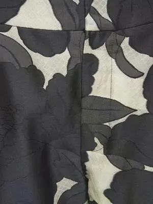 Chloé Floral-jacquard Top And Trouser Set