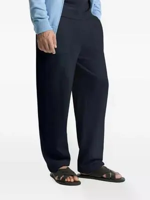 Malo Cashmere Knitted Straight-leg Trousers