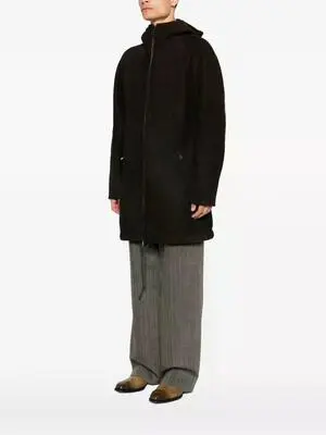GIORGIO BRATO Hooded Shearling Jacket