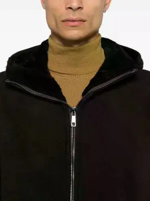 GIORGIO BRATO Hooded Shearling Jacket