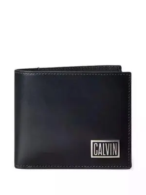Calvin Klein Logo-plaque Bi-fold Wallet - Black