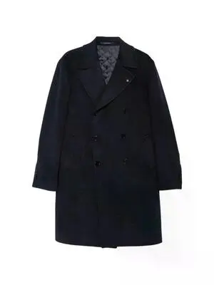 Tagliatore Double-breasted Coat - Blue
