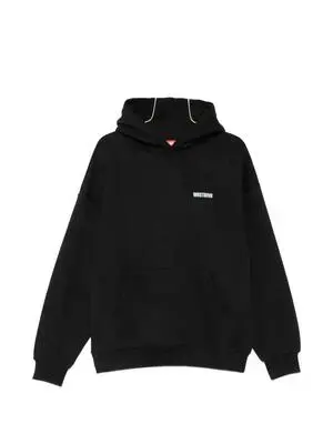 WRSTBHVR Logo-print Cotton-jersey Hoodie