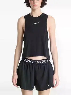 Nike Pro Dri-fit Cropped Tank Top - Black
