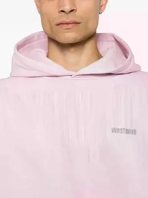 WRSTBHVR Logo-print Hooded Sweatshirt