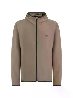 BOSS Logo-print Hooded Jacket