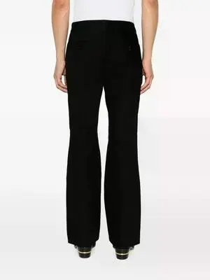 ERNEST W. BAKER Suede Flared Trousers
