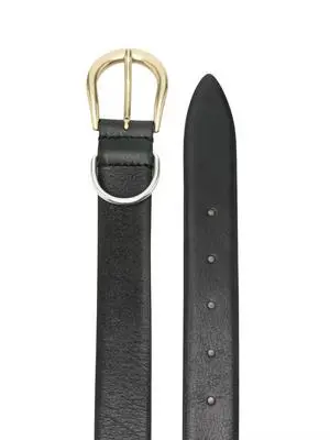 DEHANCHE Hollyhock Grained Leather Belt