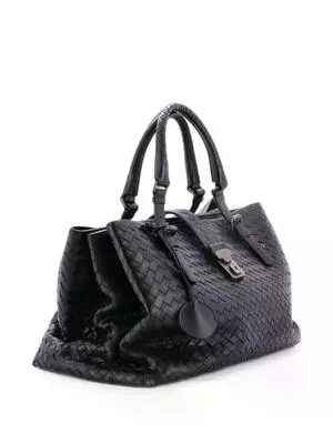 Bottega Veneta Roma Intrecciato Nappa Medium Tote Bag