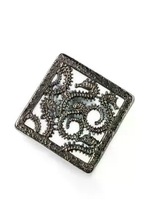 CU I SEEYOU Seahorse-detail Square Trivet