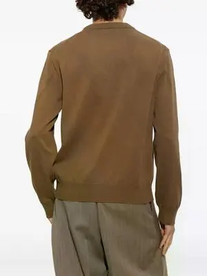 Givenchy Couture Seam Sweater In Knit With Paris Detail