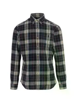Polo Ralph Lauren Check-print Button-down Shirt - Blue