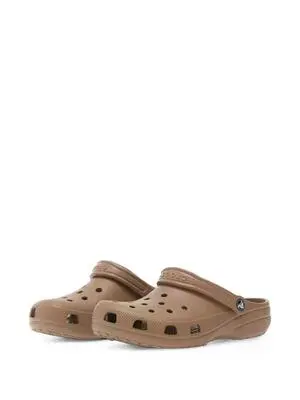 CROCS Perforated Slingback Sandals - Brown