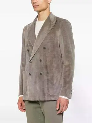 Tagliatore Giacca Double-breasted Corduroy Jacket