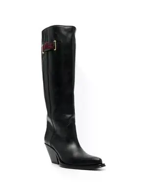 Chloé Azelan Embroidered Boots