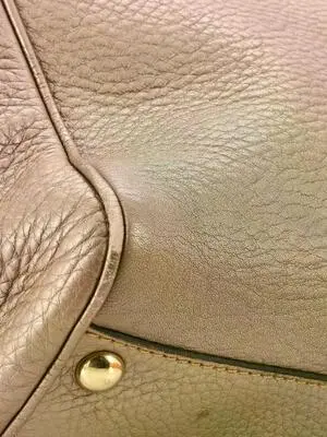 Gucci Bamboo Shopper Leather Small Tote Bag