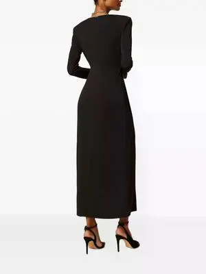 TWINSET Long Dress With Draping