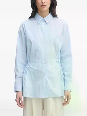Sisley Striped Drawstring Shirt