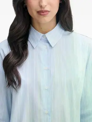 Sisley Striped Drawstring Shirt