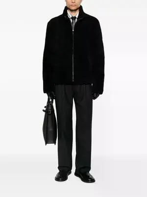 ERALDO High-neck Shearling Jacket