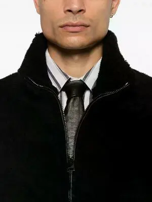 ERALDO High-neck Shearling Jacket