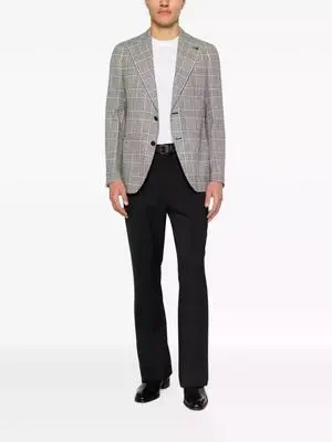 TOM FORD Embroidered-logo Crew-neck T-shirt - White