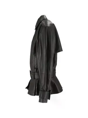 ROTATE BY BIRGER CHRISTENSEN Biker Leather Jacket