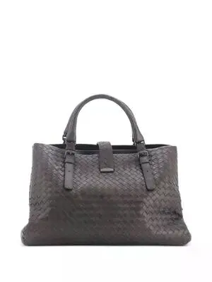Bottega Veneta Intrecciato Nappa Roma Tote Bag - Brown