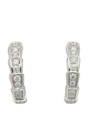 BVLGARI 2010s Serpenti Diamond Earrings