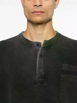 REPRESENT Waffle-knit Sweatshirt