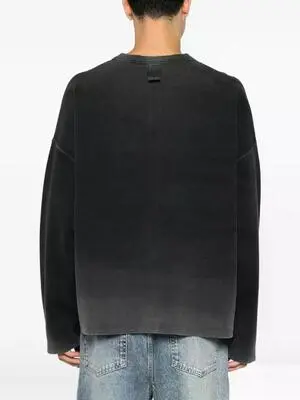 REPRESENT Waffle-knit Sweatshirt