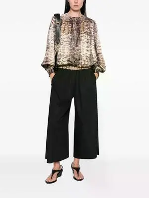 Isabel Marant Étoile Dovane Python-print Top - Neutrals